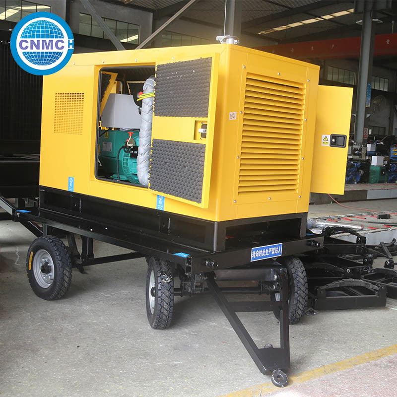 200kw 250kva Trailer Type Generator Mobile GenSet Multipurpose ...