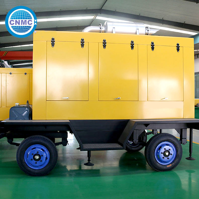 Soundproof Trailer Type Generator Mobile Industrial Generators Electric ...