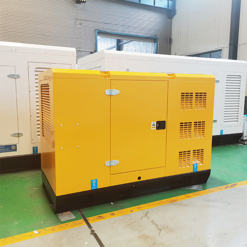 50KW Single Three Phase Diesel Generator Set Water Cooled Silent Engine ...